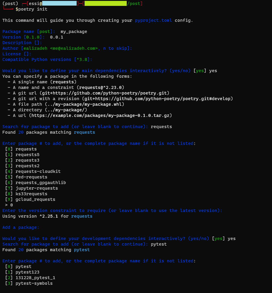 Essi Alizadeh - A Guide to Python Environment, Dependency and Package Management: Conda + Poetry